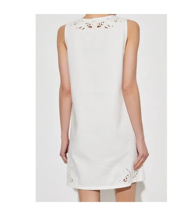 Rag & Bone Eyelet Shift Dress - No