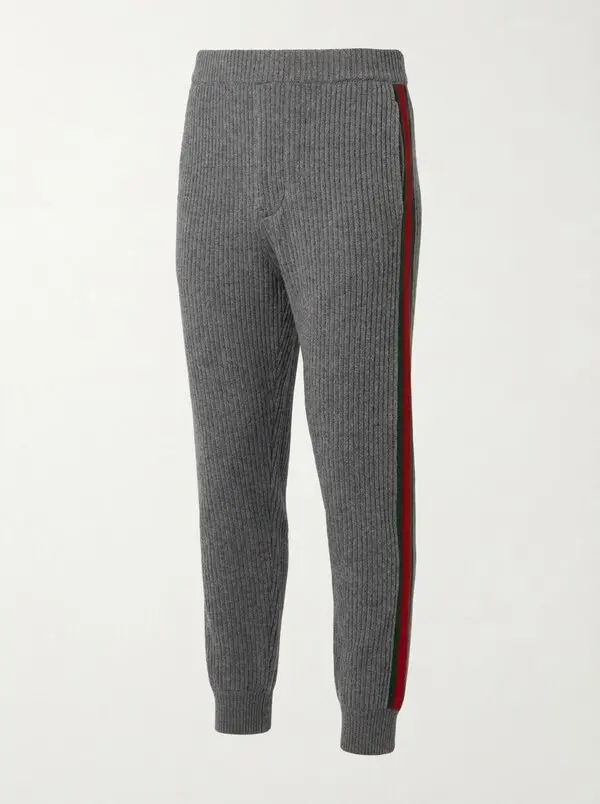 Gucci Web-stripe Track Pants