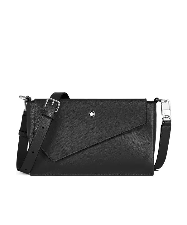 Montblanc Logo-plaque Messenger Bag - Black