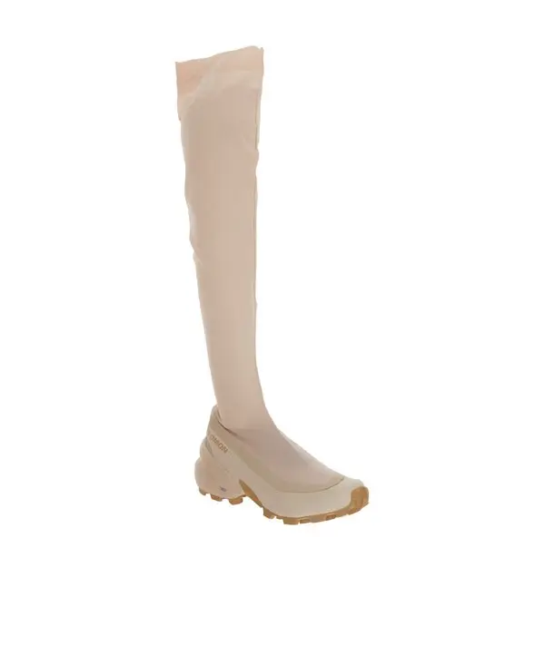 MM6 MAISON MARGIELA X SALOMON Thigh-high Chunky Boots With Side Zipper