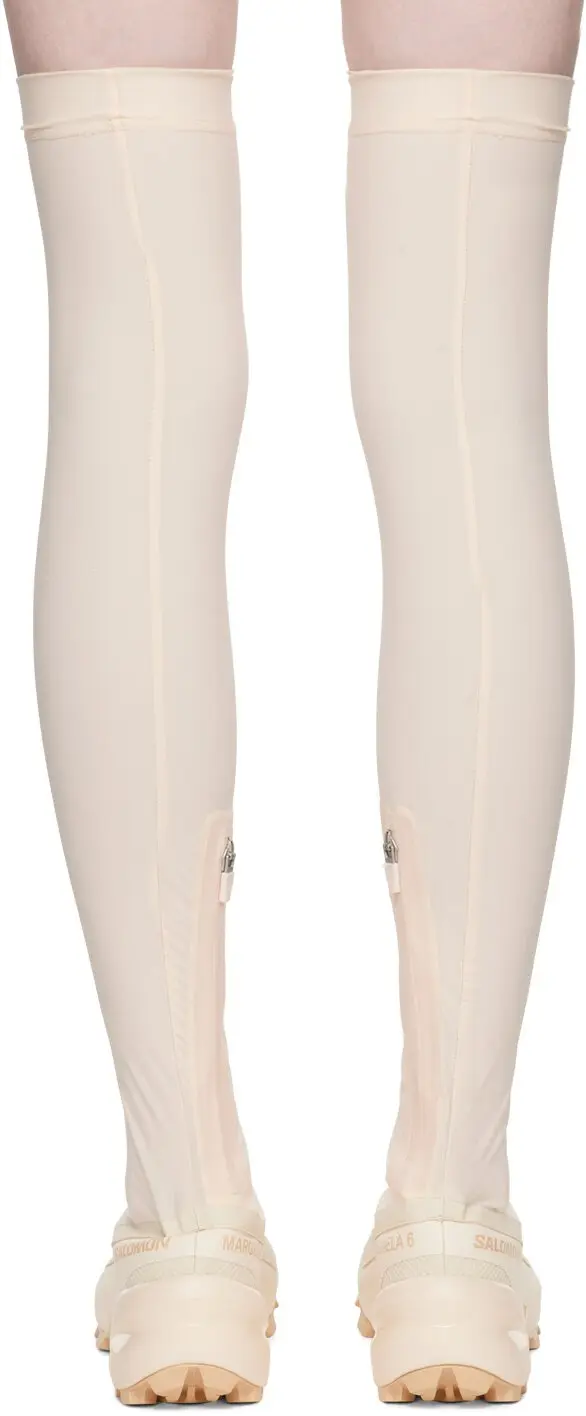 MM6 MAISON MARGIELA X SALOMON Thigh-high Chunky Boots With Side Zipper