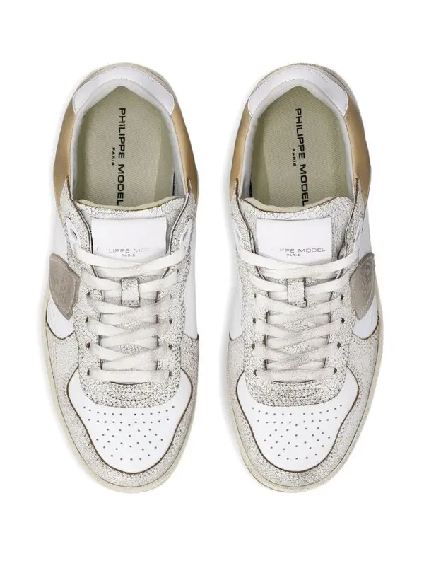 Philippe Model Lace-up Sneakers - Nude