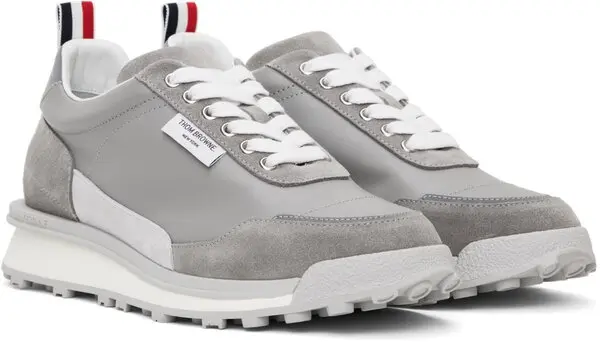 Thom Browne Alumni Lace-up Sneakers - Gray