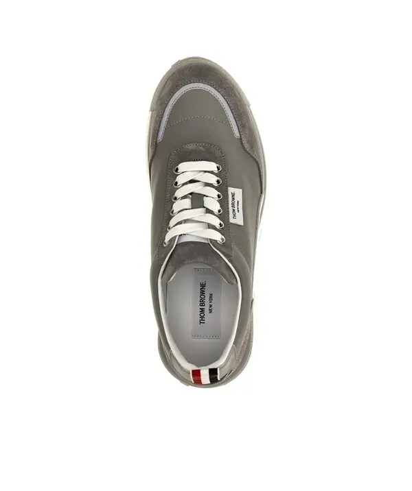 Thom Browne Alumni Lace-up Sneakers - Gray