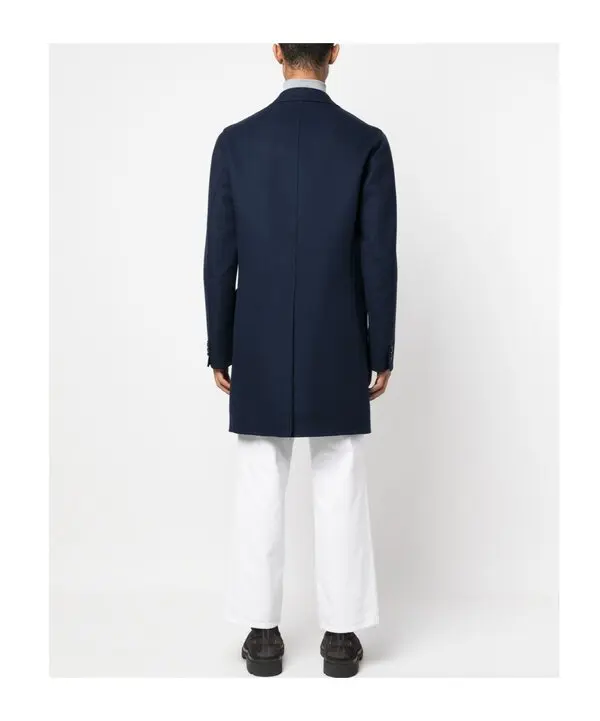 Colombo Notched-lapel Single-breasted Coat
