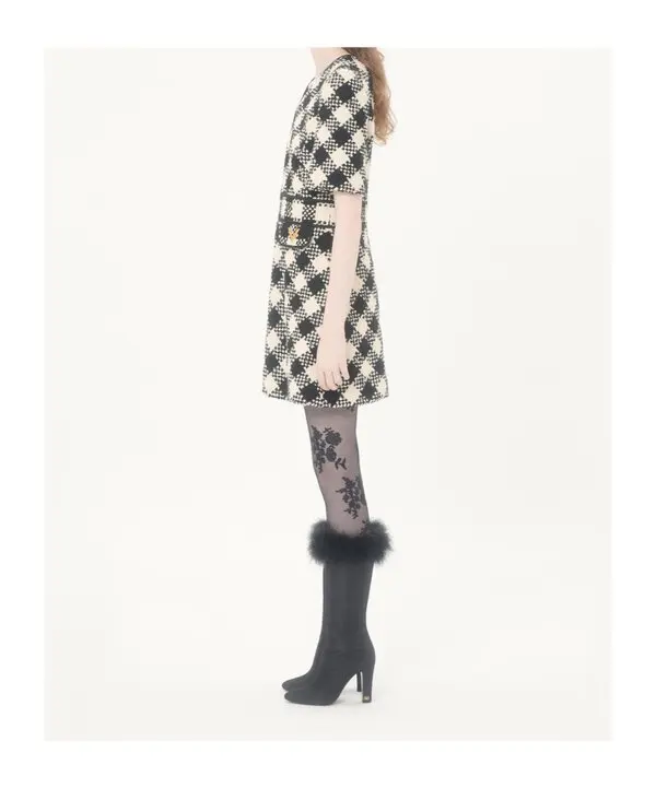 Valentino Garavani Damier Tweed Dress