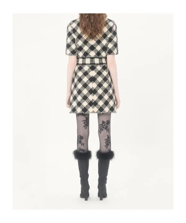 Valentino Garavani Damier Tweed Dress