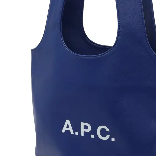 A.p.c. Ninon Small Top Handle Bag - Blue