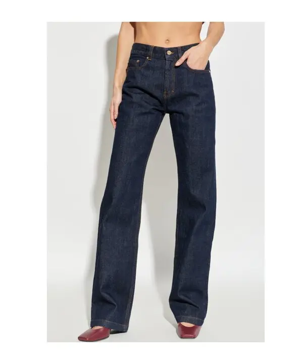 Casablanca Logo-detail Straight Cut Jeans