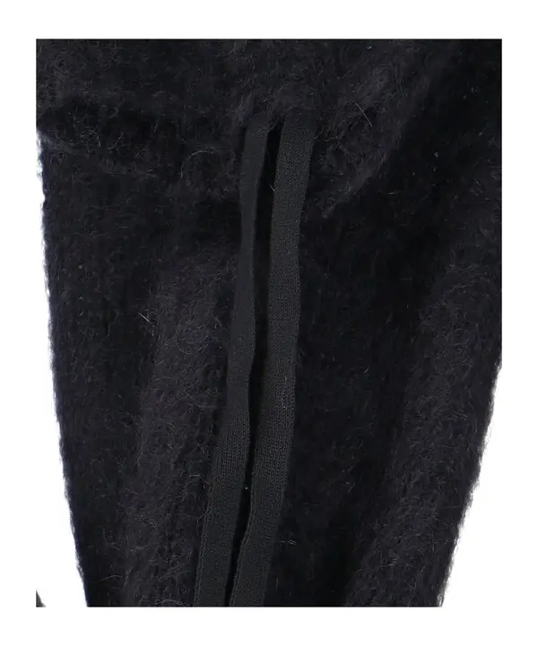 ANDREĀDAMO Cut-out Roll Neck Jumper With Bow Detail Cuffs