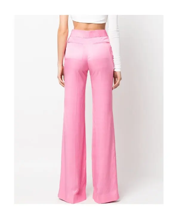 TOM FORD High Waist Wide Leg Trousers