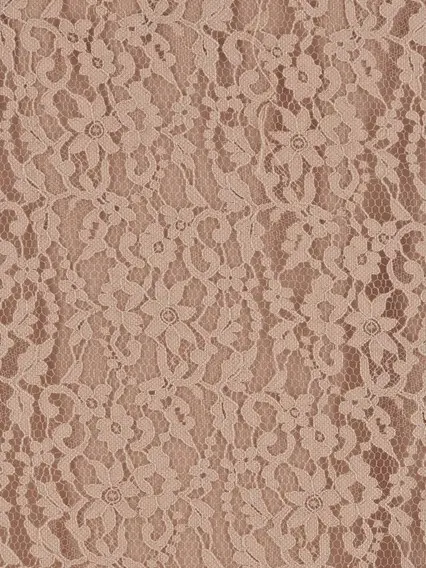 Fendi Lace Midi Skirt - Beige