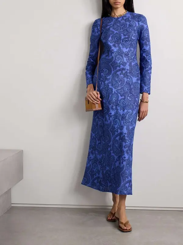 Zimmermann Paisley Print Maxi Dress