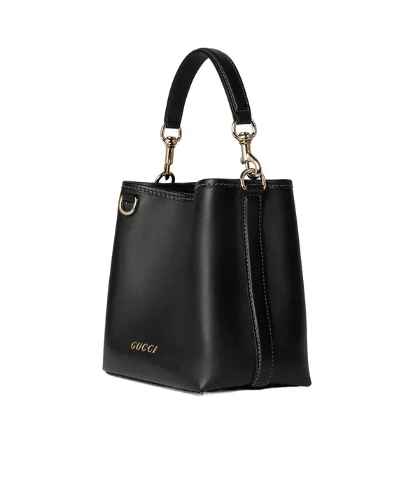 Gucci Gg Emblem Mini Bucket Bag