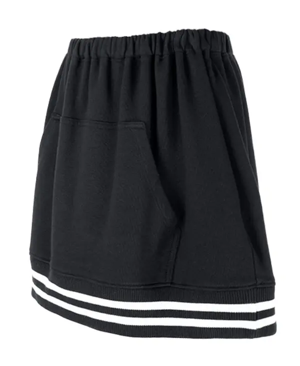 Red Valentino Striped Rib Skirt