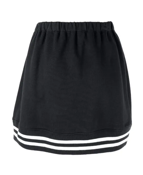 Red Valentino Striped Rib Skirt