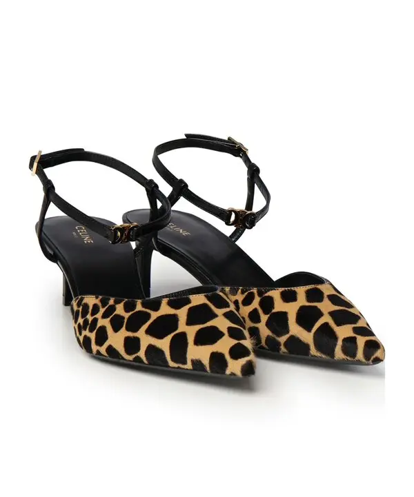Celine Pointed High-heeled Sandals
