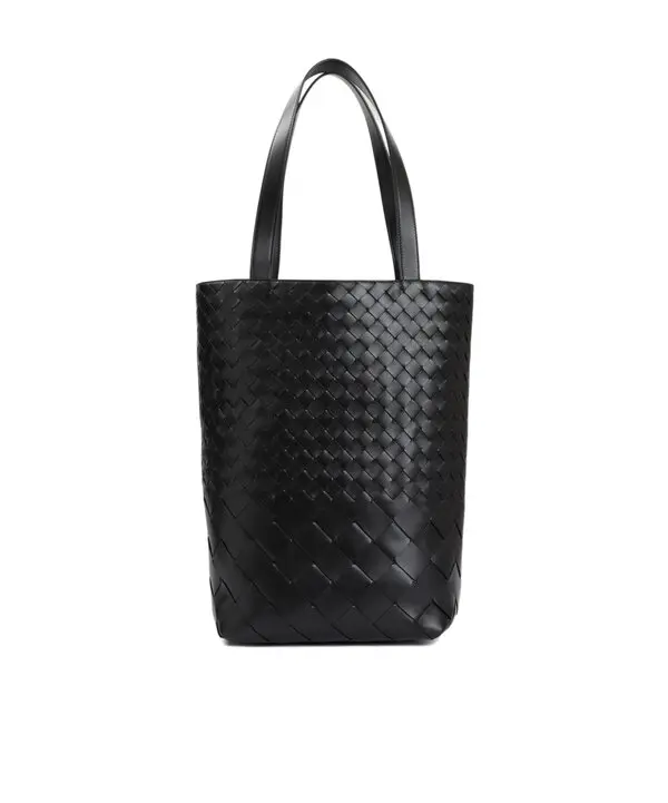 Bottega Veneta Woven Handbag - Black