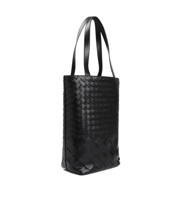Bottega Veneta Woven Handbag - Black