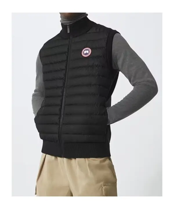 Canada Goose Hybridge Knit Vest - Black