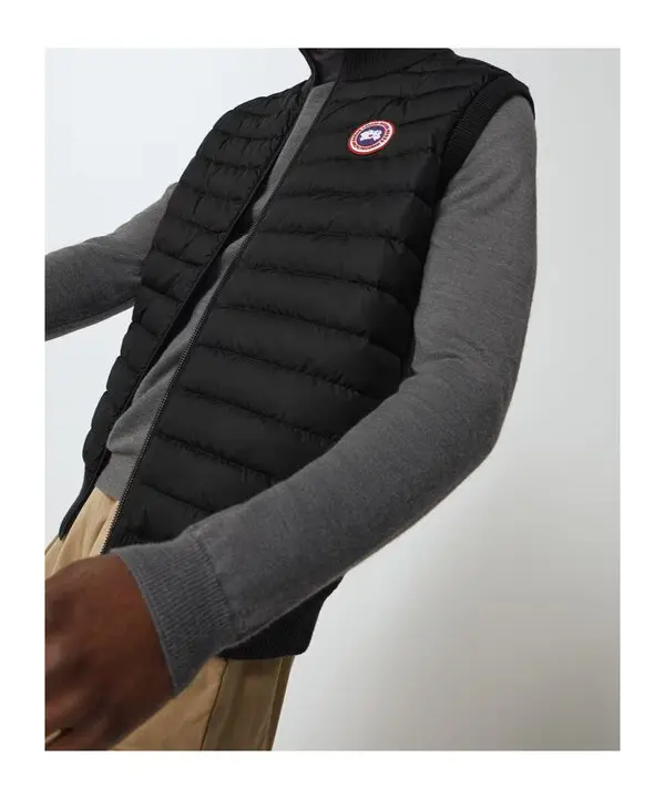 Canada Goose Hybridge Knit Vest - Black