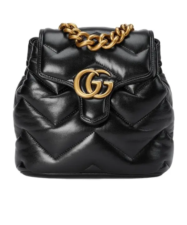 Gucci Gg Marmont Quilted Backpack