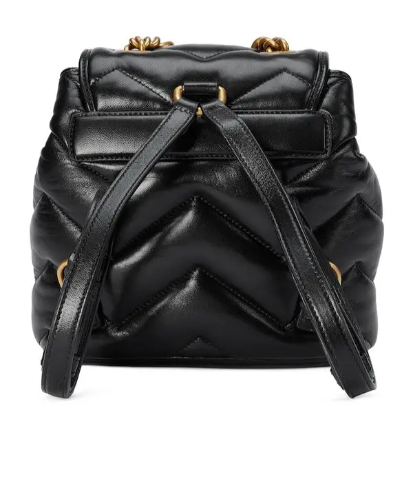Gucci Gg Marmont Quilted Backpack