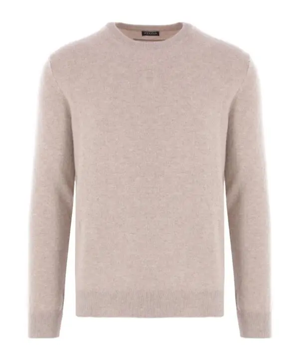 Zegna Crew Neck Sweater With Long Sleeves