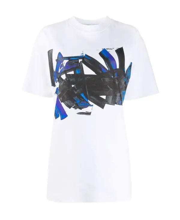 Off-White Brush Stroke Print T-shirt