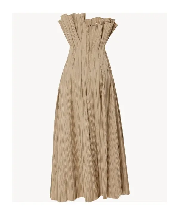 THE ROW Strapless Corset Dress