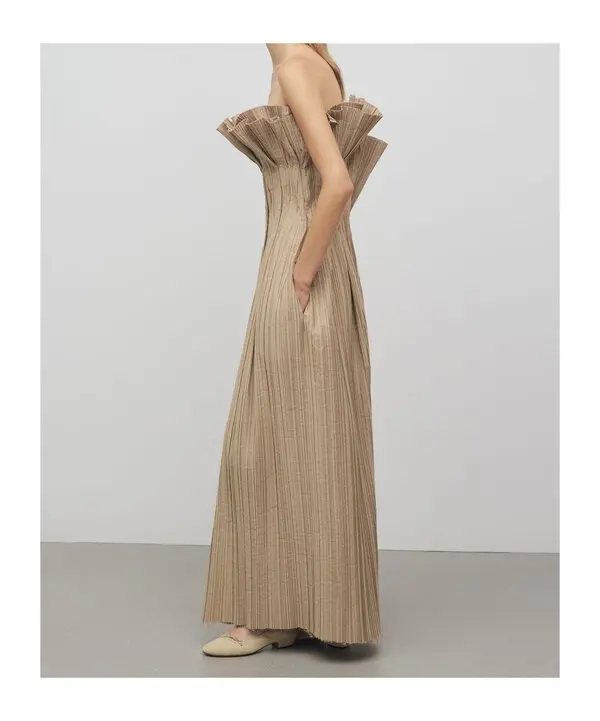 THE ROW Strapless Corset Dress