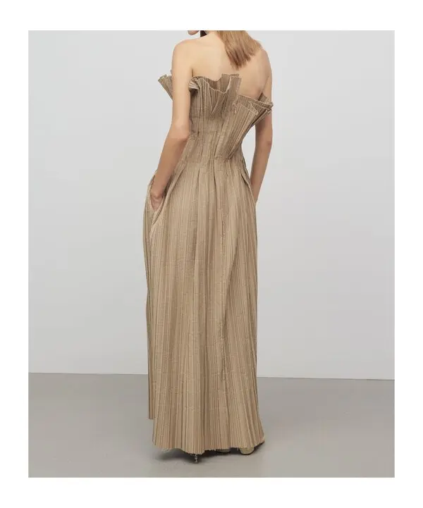 THE ROW Strapless Corset Dress