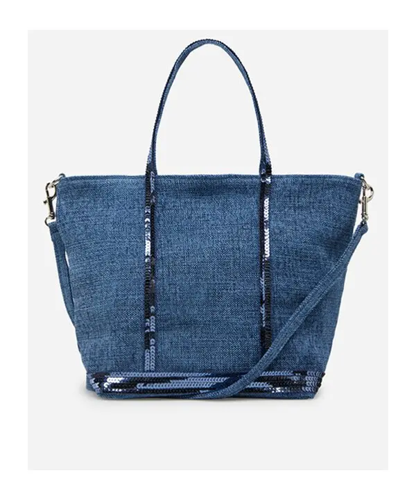 Vanessa Bruno Double Handle Shoulder Bag - Blue