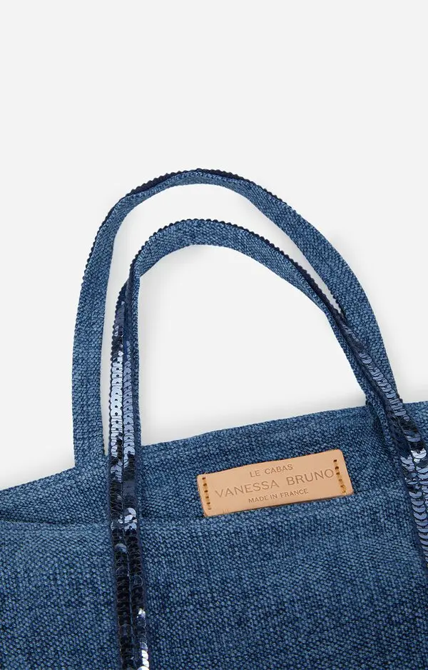 Vanessa Bruno Double Handle Shoulder Bag - Blue