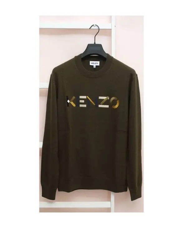 Kenzo Embroidered Logo Wool Jumper