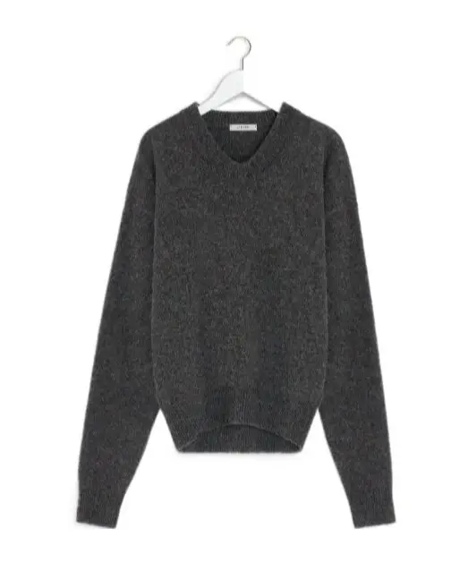 LEMAIRE Boxy V-neck Jumper - Black