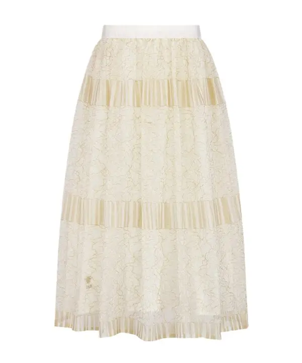 Dior Embroidered Maxi Skirt