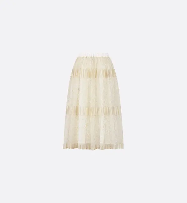 Dior Embroidered Maxi Skirt