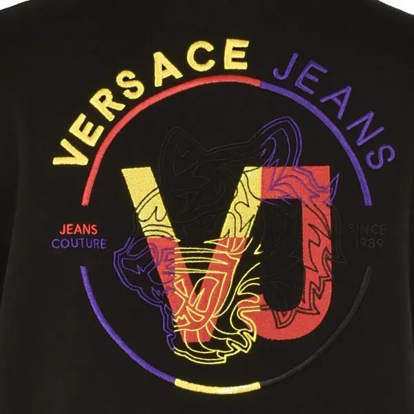 Versace Letter Pattern Printing Sports Jacket