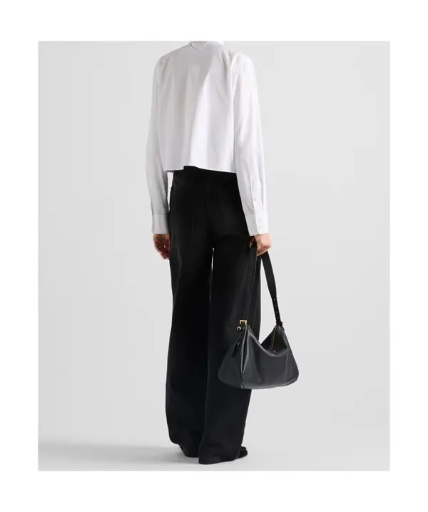 Prada Embellished Collar Shirt - White