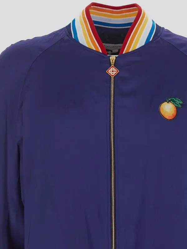 Casablanca Logo Bomber Jacket
