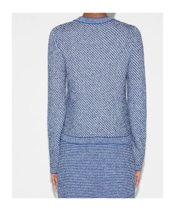 Gucci Fine Knit Crewneck Cardigan
