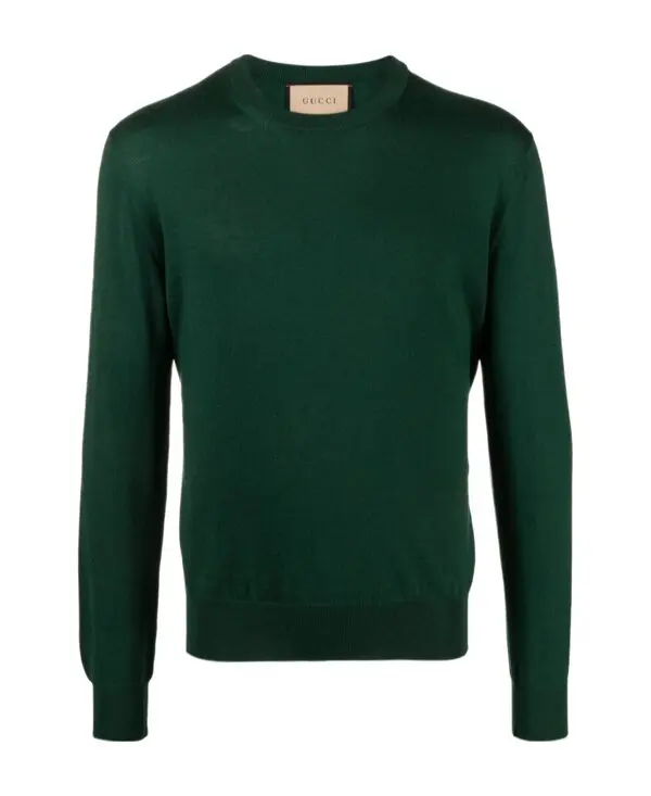 Gucci Embroidered Knit Sweater