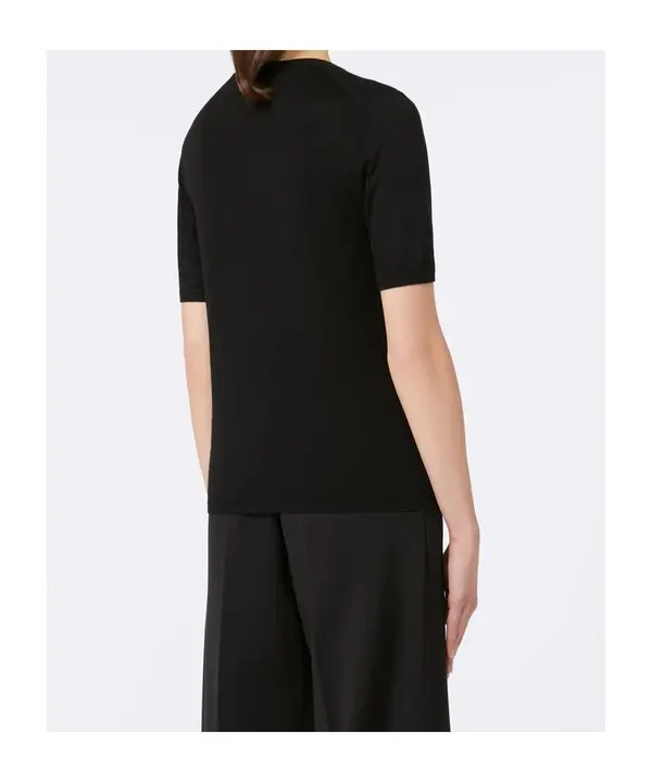 Max Mara Gerico Short-sleeved Knitted Jumper