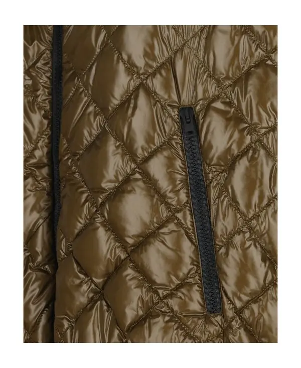 Herno Quilted Sleeveless Hooded Coat