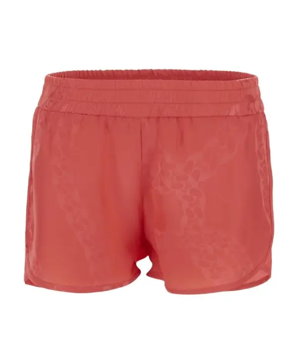 Stella McCartney Printed Elasticated Waist Shorts - Red