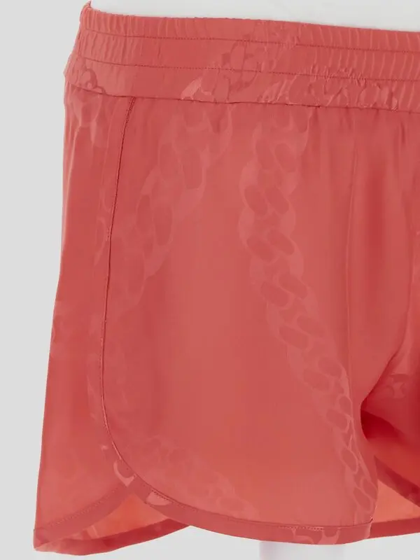 Stella McCartney Printed Elasticated Waist Shorts - Red