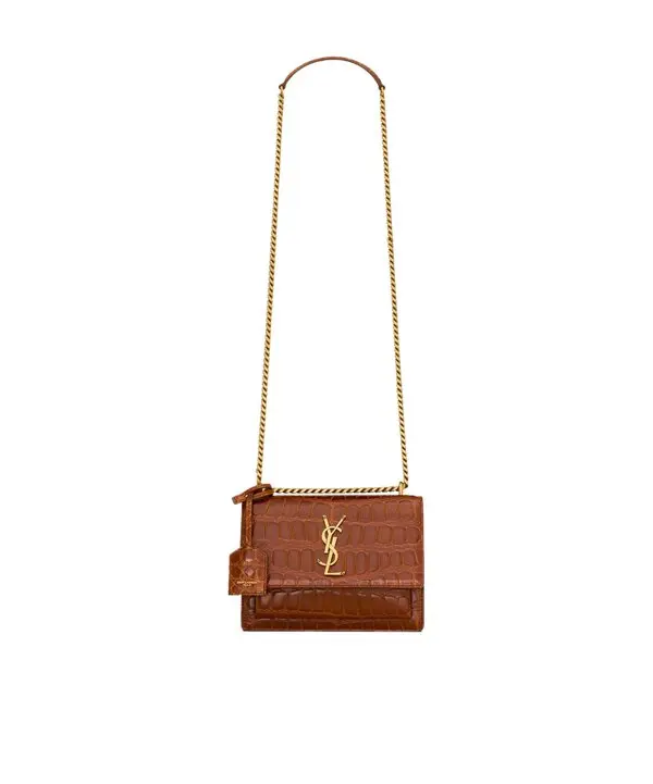 Saint Laurent Small Shoulder Bag - Deep Beige