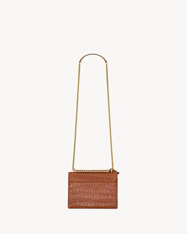 Saint Laurent Small Shoulder Bag - Deep Beige