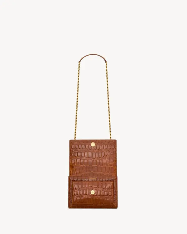 Saint Laurent Small Shoulder Bag - Deep Beige
